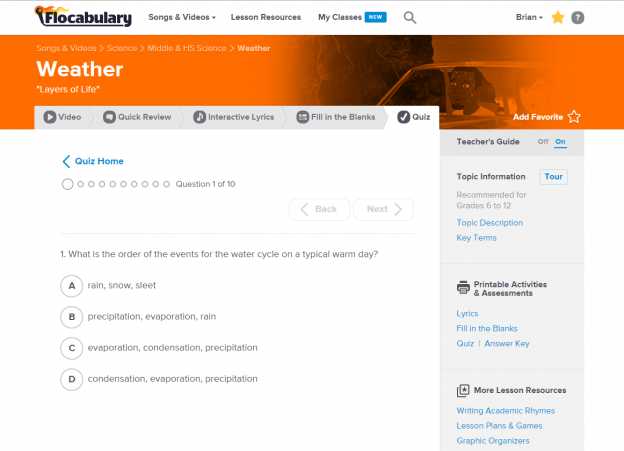 screenshot2 student assessments - The Flocabulary Blog