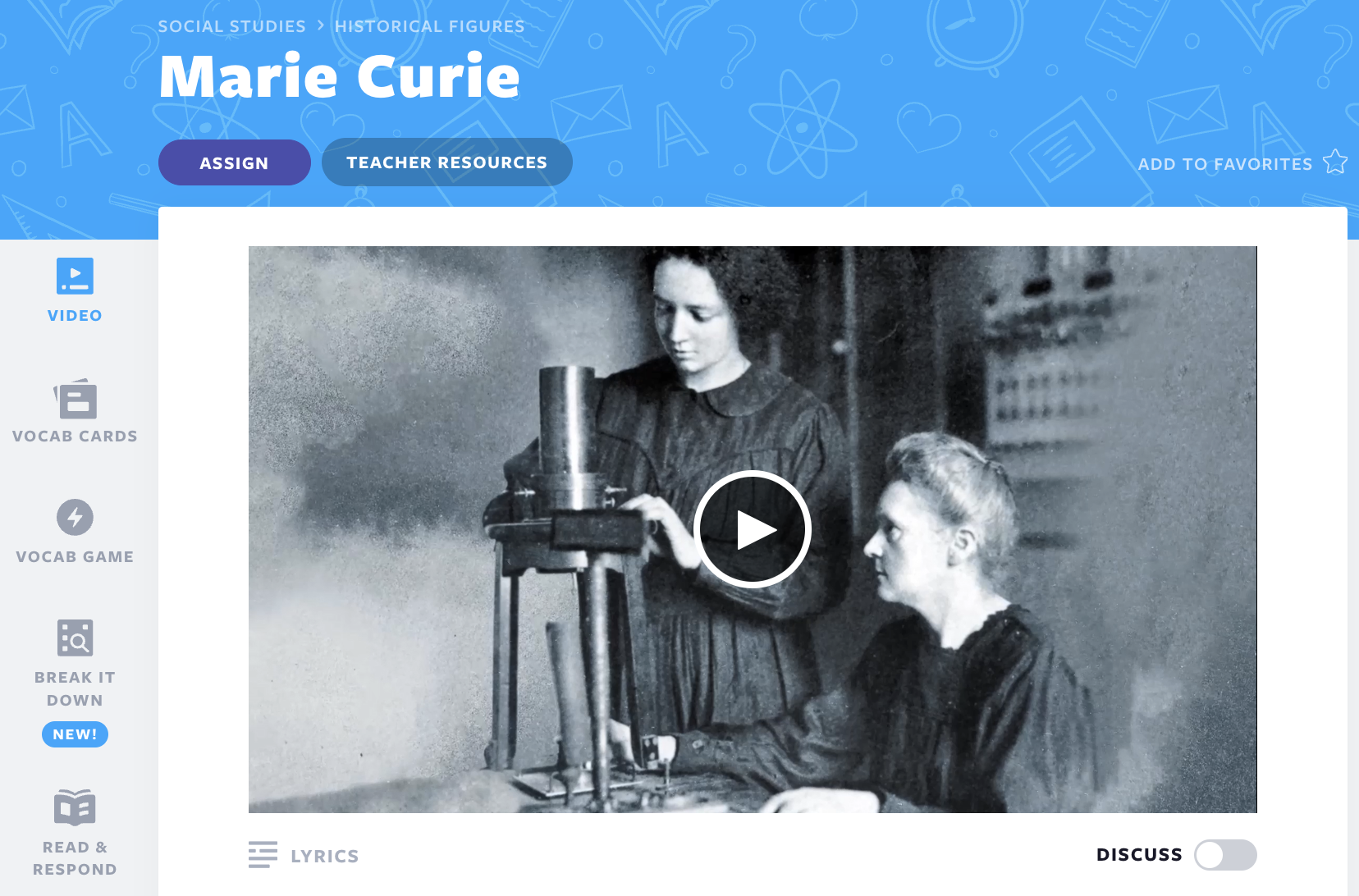 24 Video lessons to teach about famous women in history