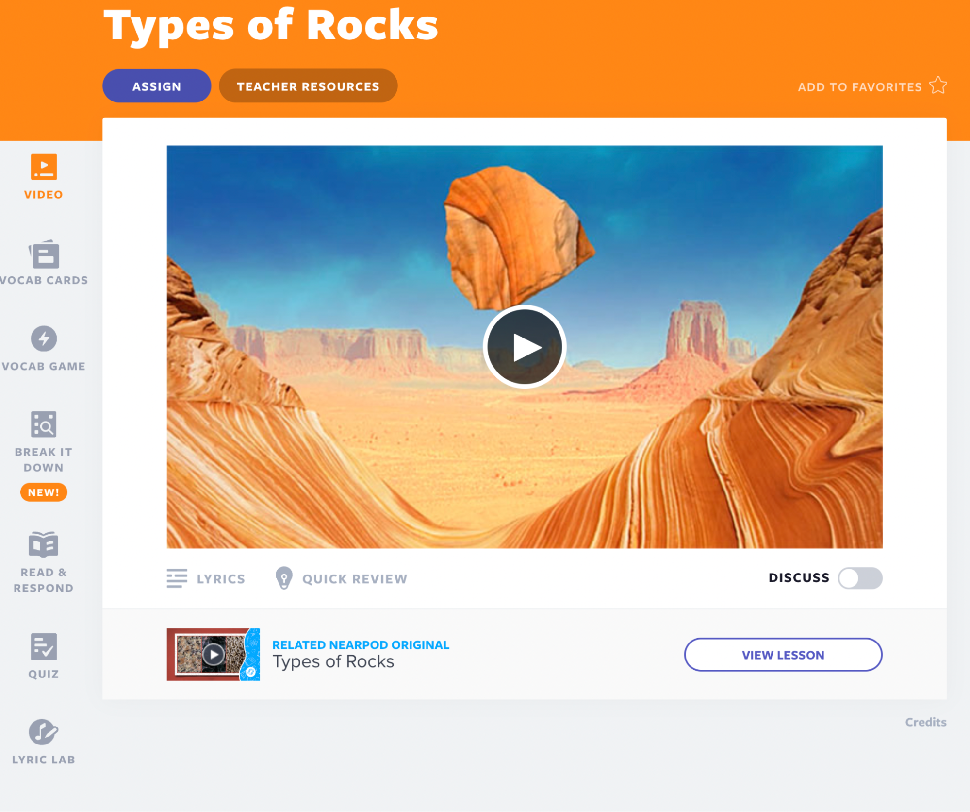A guide to Flocabulary's lesson sequence